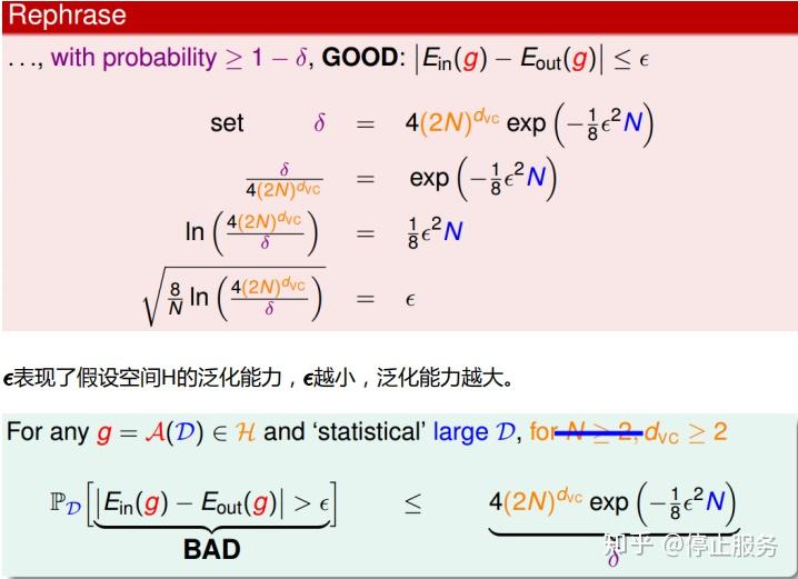 机器学习三——VC Dimension - 知乎