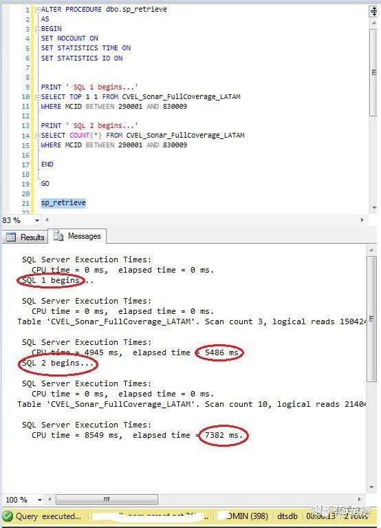 SQL 运行时性能统计信息的获取 - 知乎