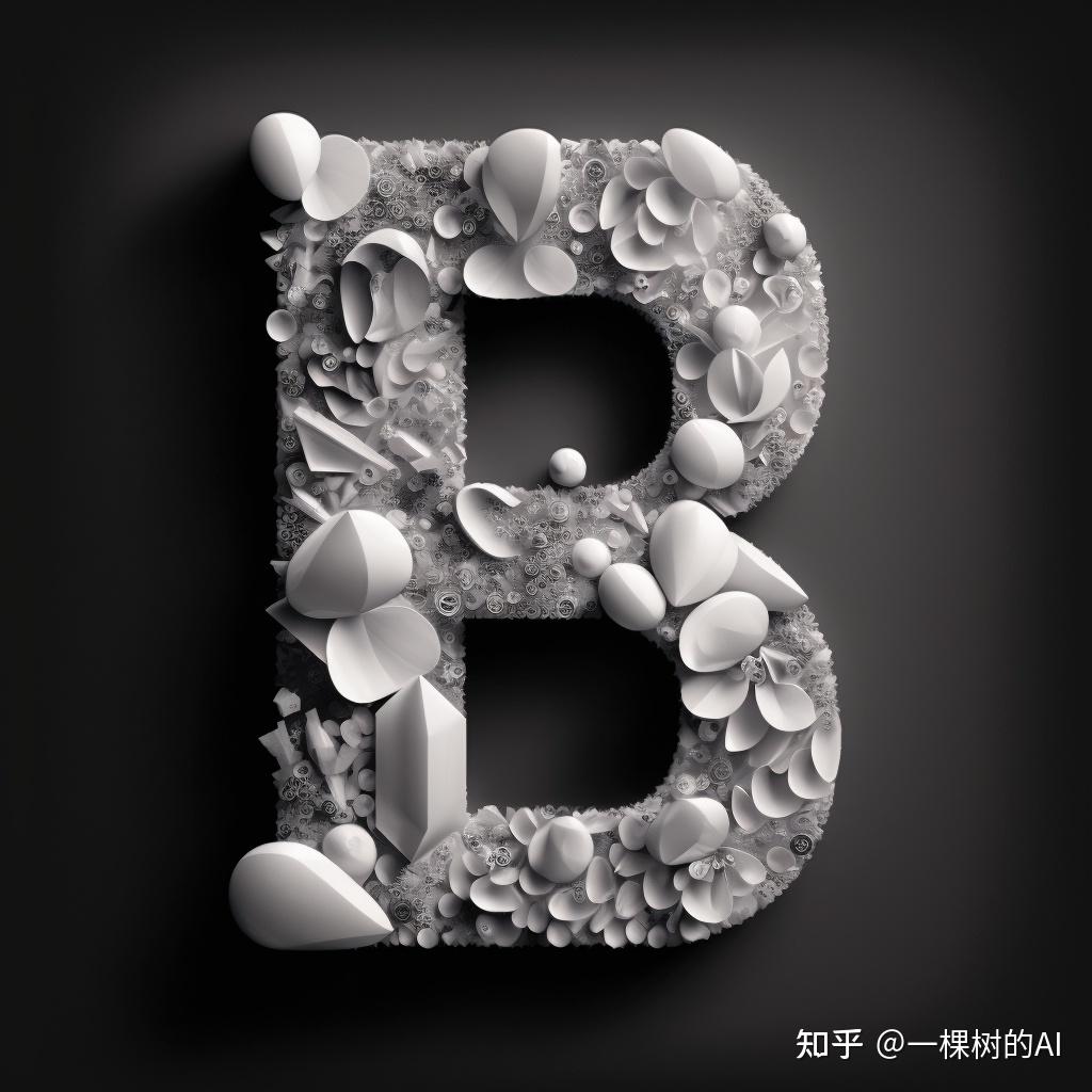 一分钟玩转Midjourney关键词12：如何写出好看的“字母艺术”效果 - 知乎