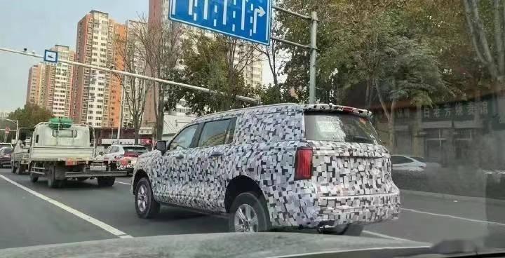 哈弗首款大型SUV P04官图 长度或超5米 - 知乎