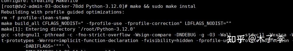 Linux上安装Python3.12 - 知乎