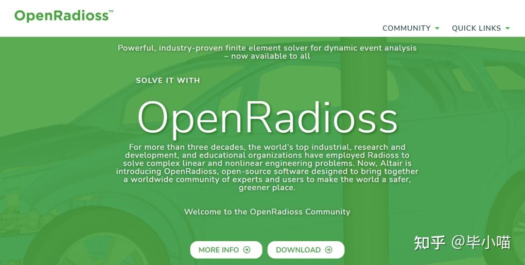 知名显式动力学求解器Radioss宣布开源 - 知乎