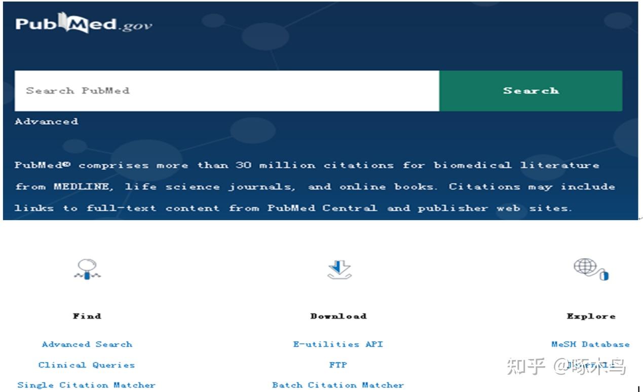 PubMed数据库检索示例 - 知乎