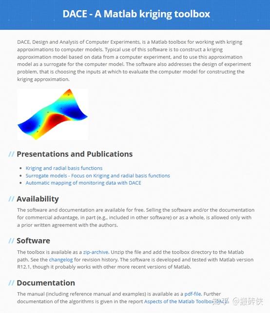 利用离散数据构造代理模型之Matlab代码实现（二）Kriging法 - 知乎