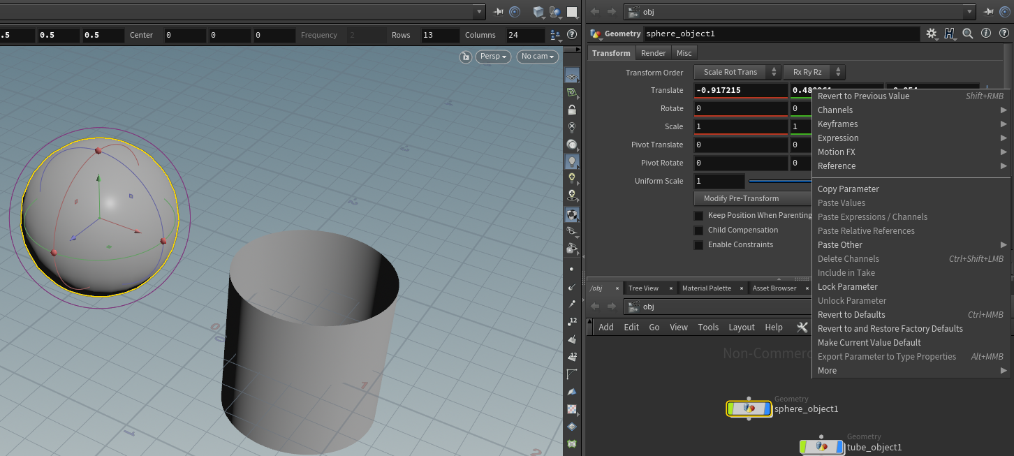 Houdini入门笔记（三）Parameters & Select Objects & Select Geometry - 知乎