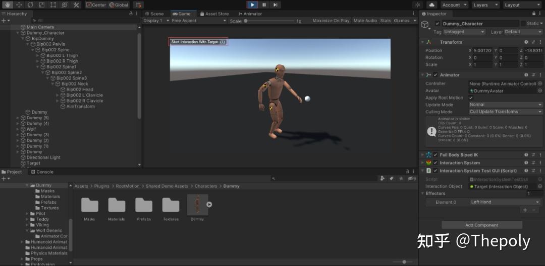 Unity | Finak IK基础组件功能使用 - 知乎