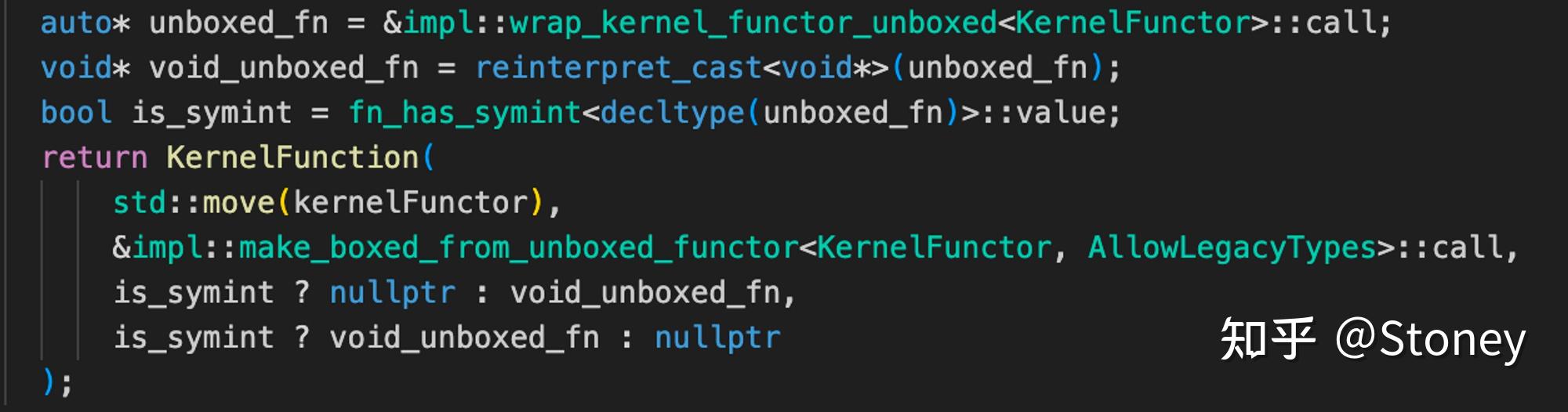 PyTorch源码阅读笔记——4. 核函数到KernelFunction - 知乎
