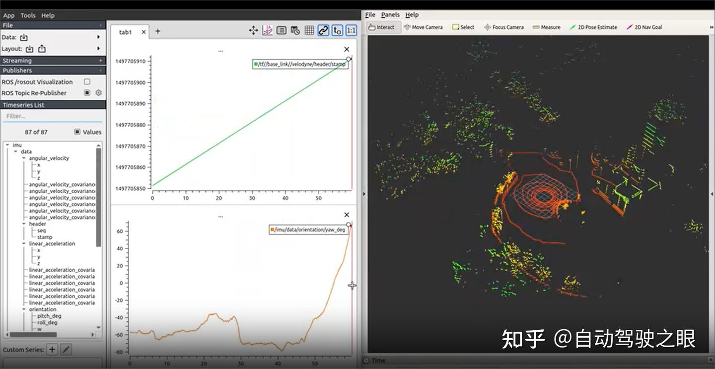 自动驾驶可视化利器(一)--PlotJuggler - 知乎