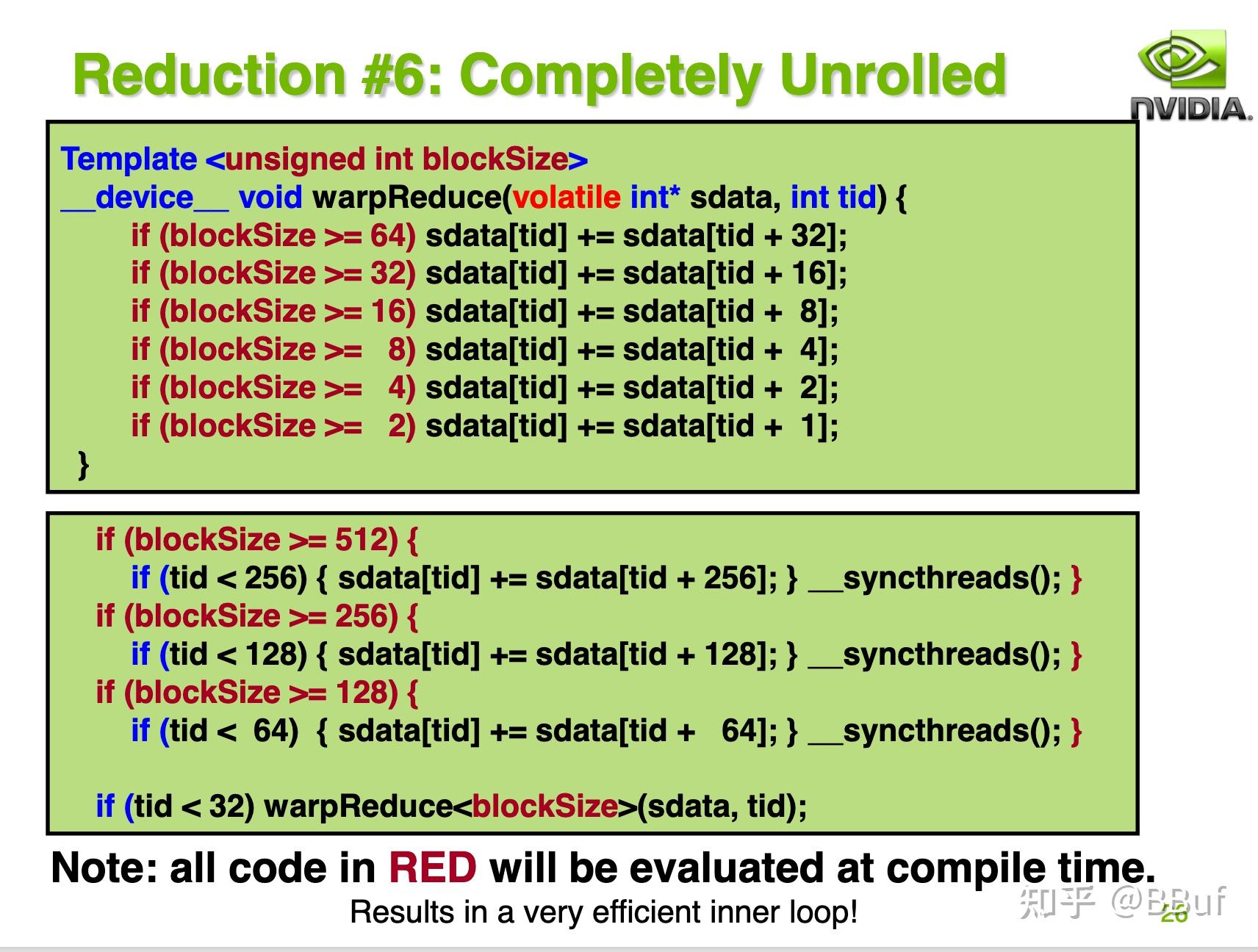 【BBuf的CUDA笔记】三，reduce优化入门学习笔记 - 知乎