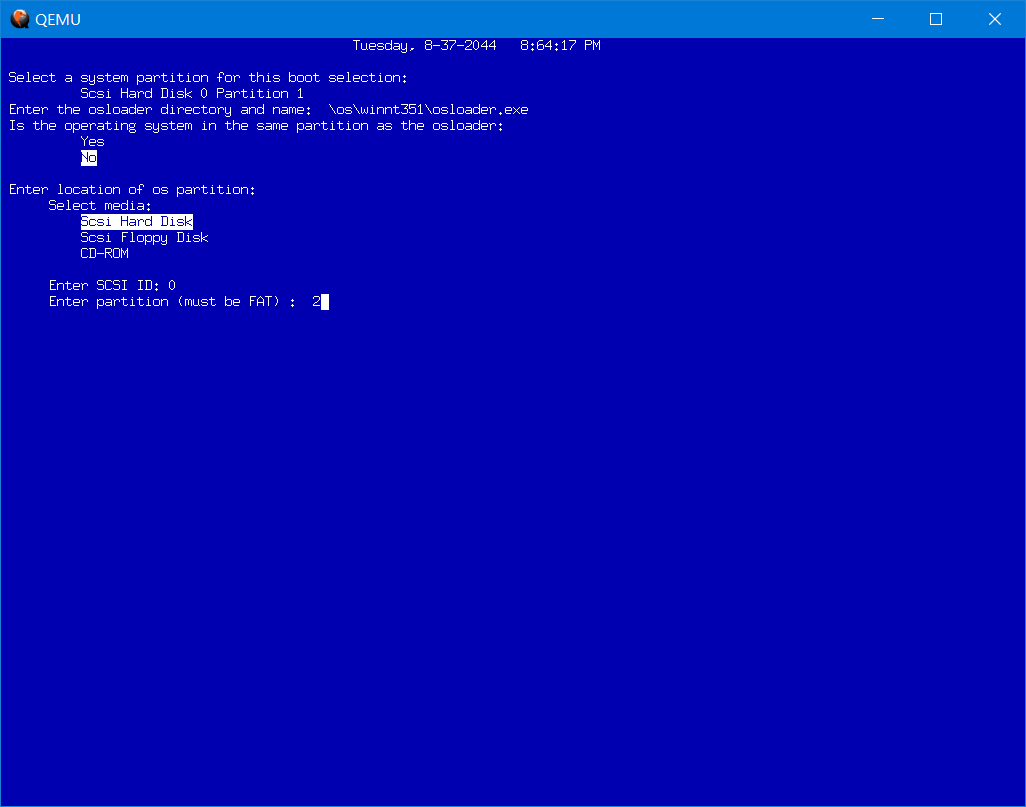 使用Qemu体验Windows NT 3.51 MIPS架构 中文版 - 知乎