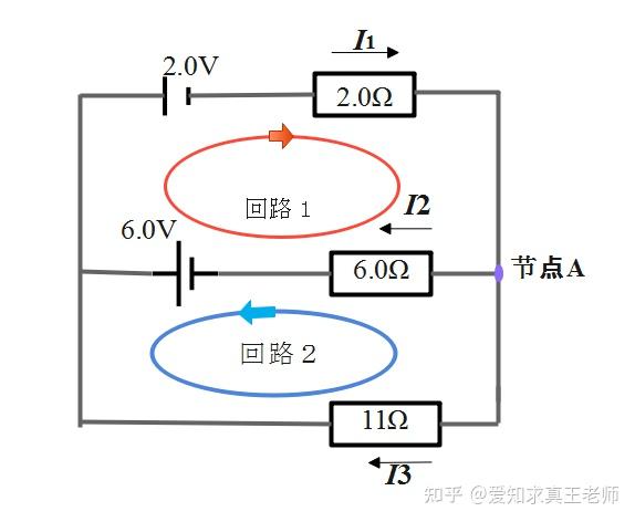用基尔霍夫定律解混联电路题 - 知乎