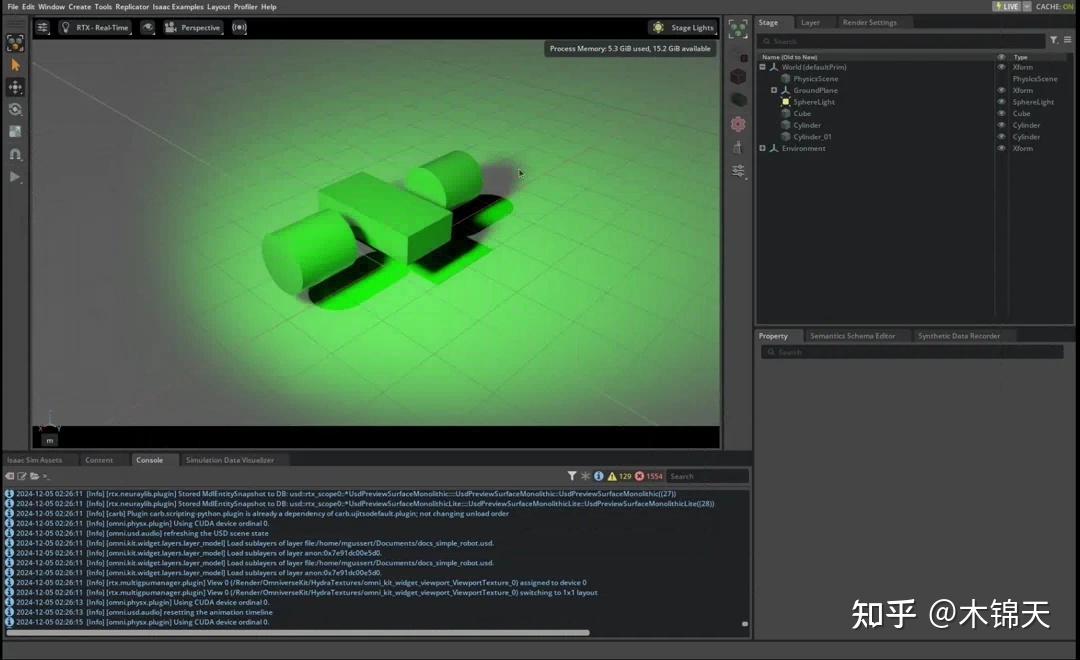 【Isaac Sim 5.0.0】Robot and Sensor Simulation - RS - RS～Tuto~S - Tutorial 2: Assemble a Simple ...