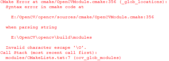 OpenCV(C++版本安装)报错集锦,欢迎补充 - 知乎