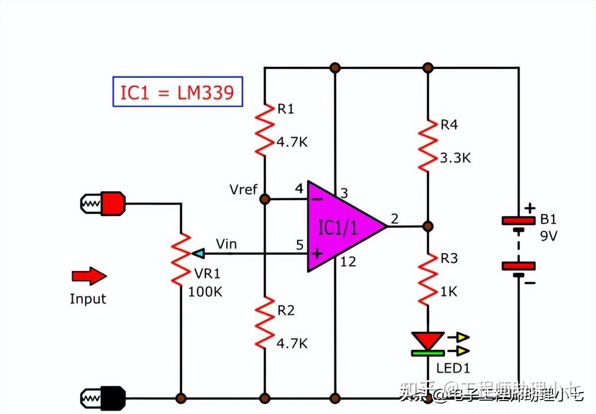 LM339 工作原理+LM339 功能+LM339引脚图及功能说明，带你搞懂LM339 - 知乎