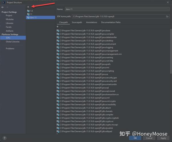 IntelliJ IDEA 设置 IBM Semeru JDK - 知乎
