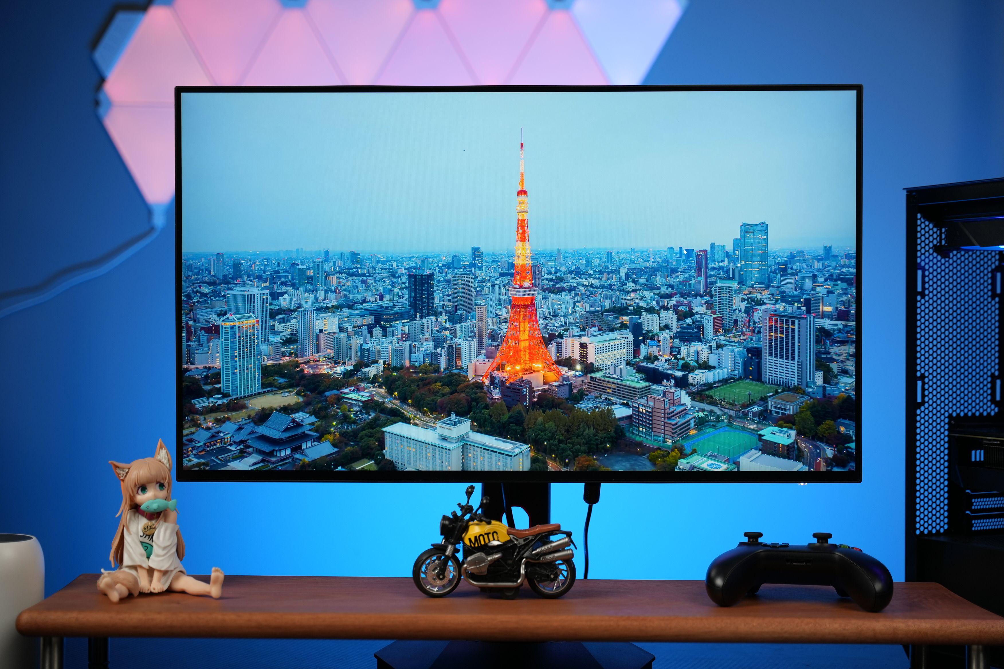 HKC神盾系列MG27U上手：Nano IPS和4K确实更配