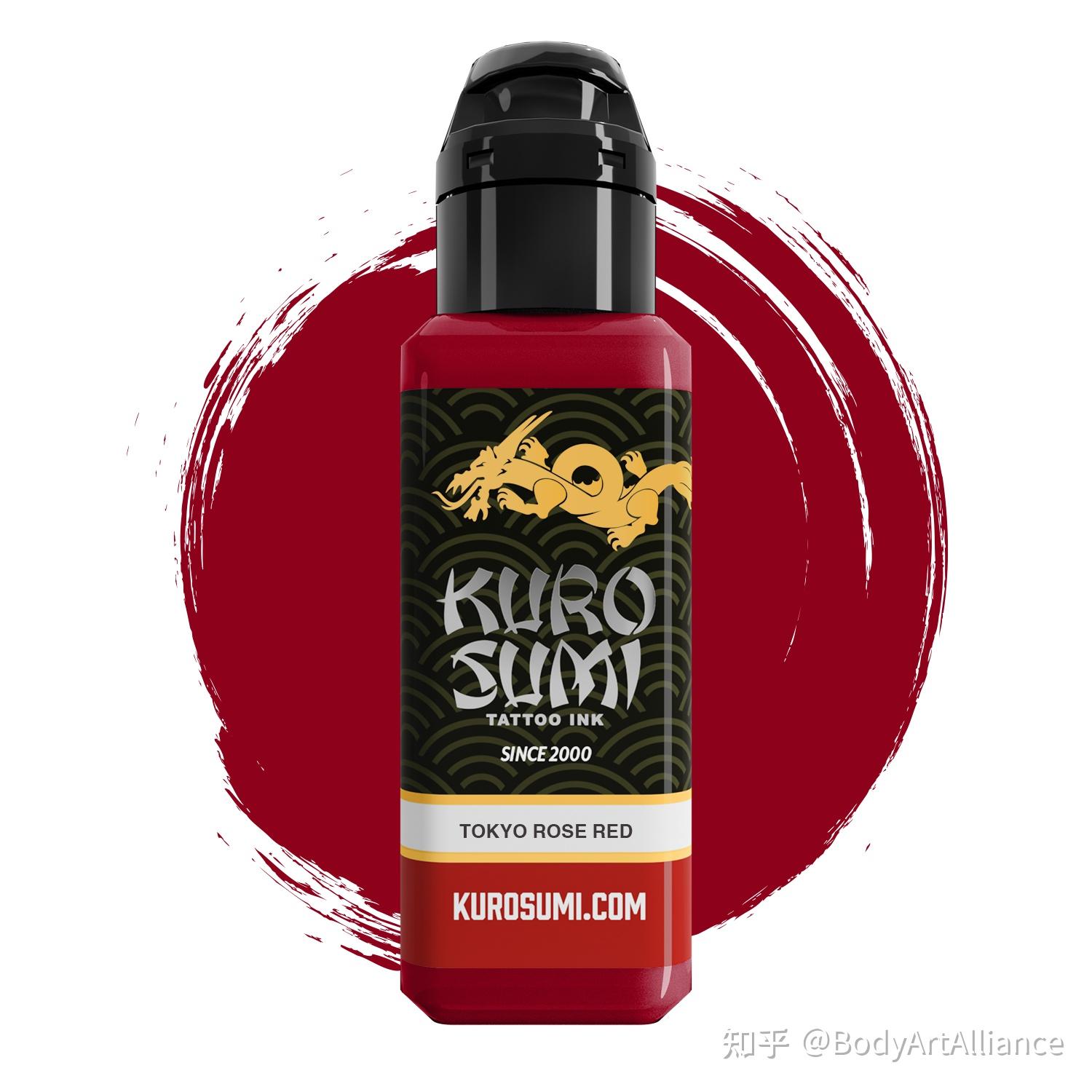纹身大咖倾情推荐：KURO SUMI彩色纹身色料 - 知乎