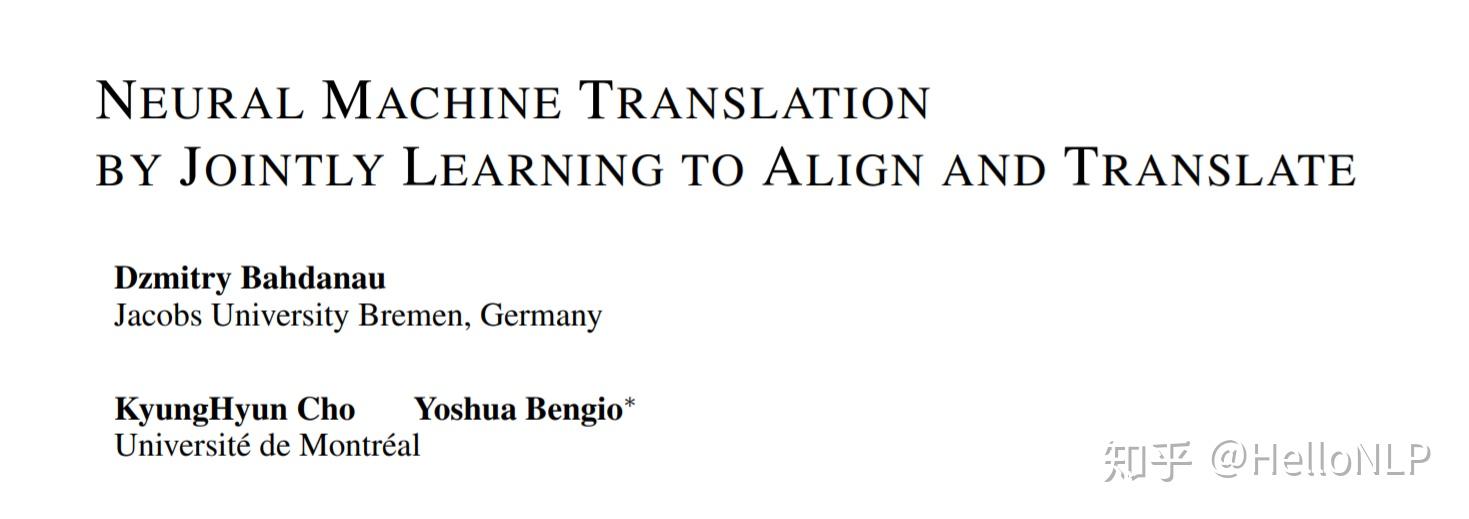 【论文解读】Bahdanau Attention - 知乎