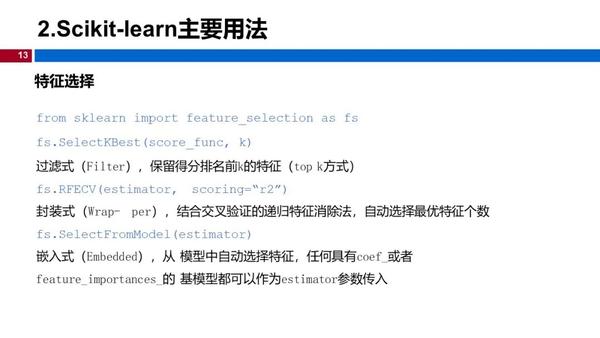 机器学习库 Scikit-learn的总结ppt - 知乎